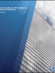 Understanding The HP CloudSystem Reference Architecture - DataTechInsights