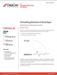 Virtualizing Business Critical Applications? - DataTechInsights