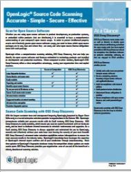 Data Sheet: OpenLogic OSS Deep Discovery - DataTechInsights